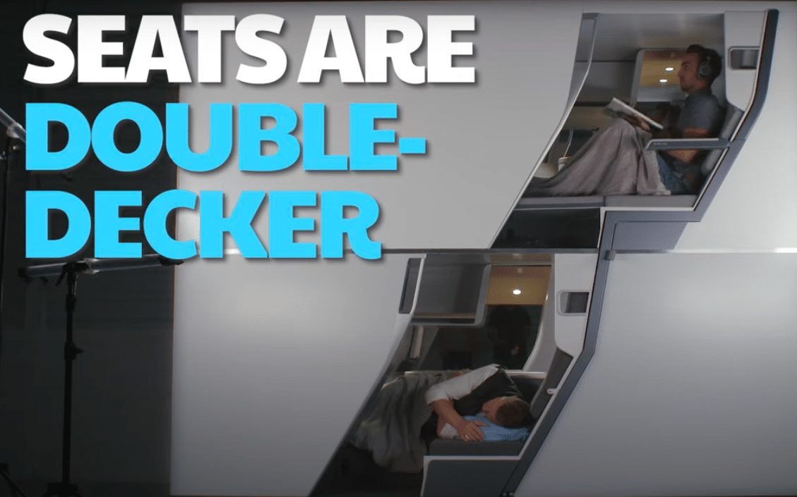 Are Double-Decker Plane Seats the Future of Travel? | Trill