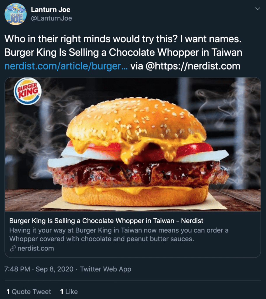 Burger King to Debut New 'Chocolate Whopper' Burger