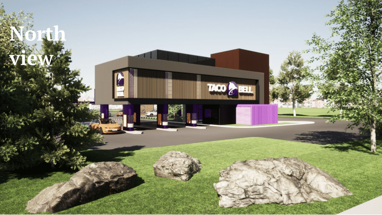 Taco Bell’s Futuristic Drive-Thru