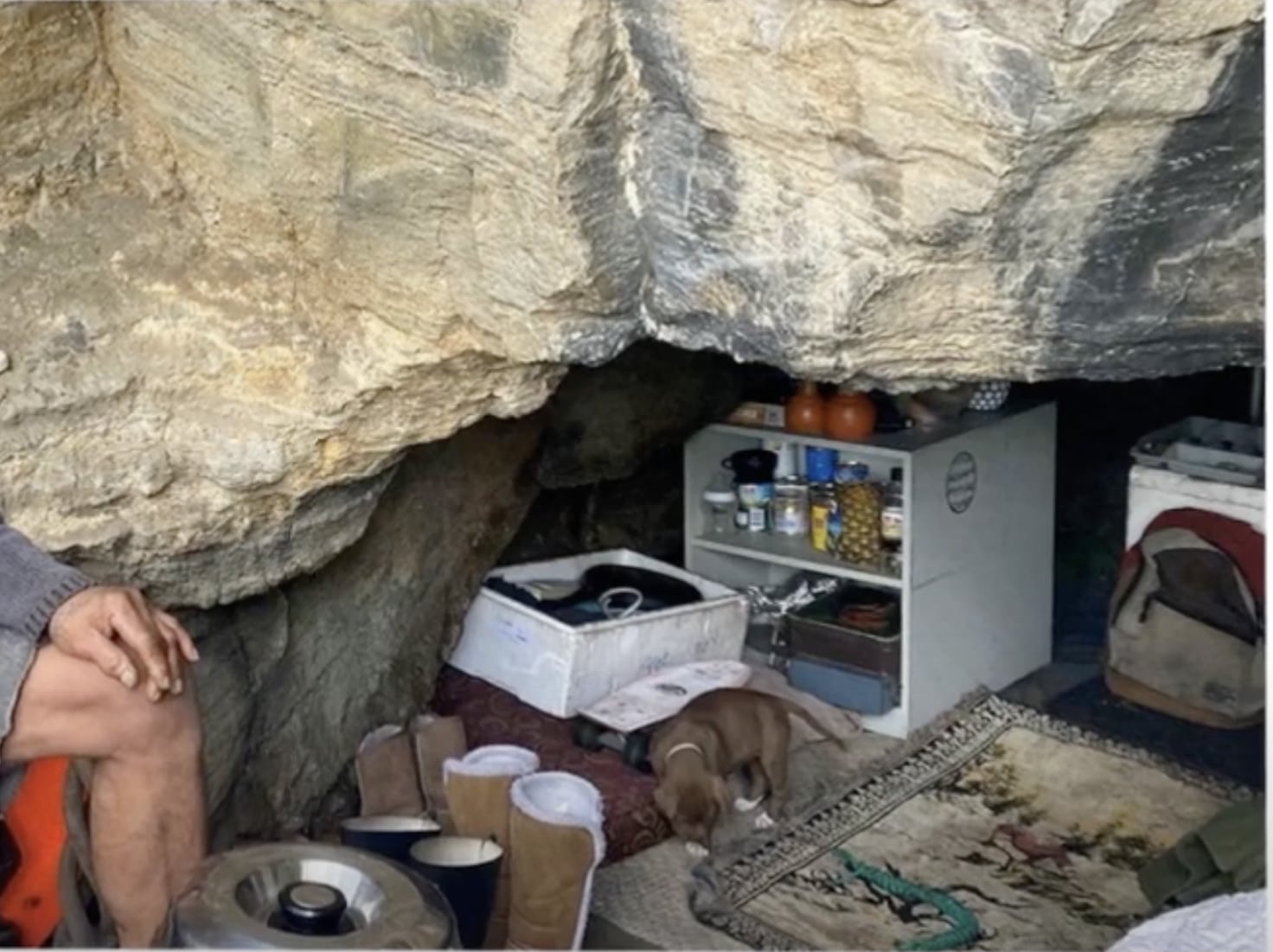 Millionaires Try to Evict Homeless Man From Cave Because He "Spoils ...