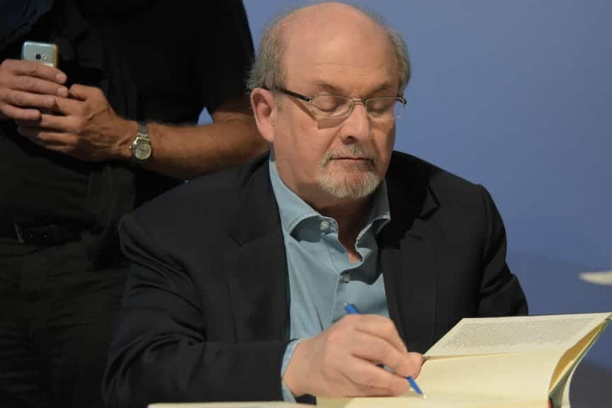 Salman Rushdie Loses Eyesight in One Eye and Use of One Hand Following ...
