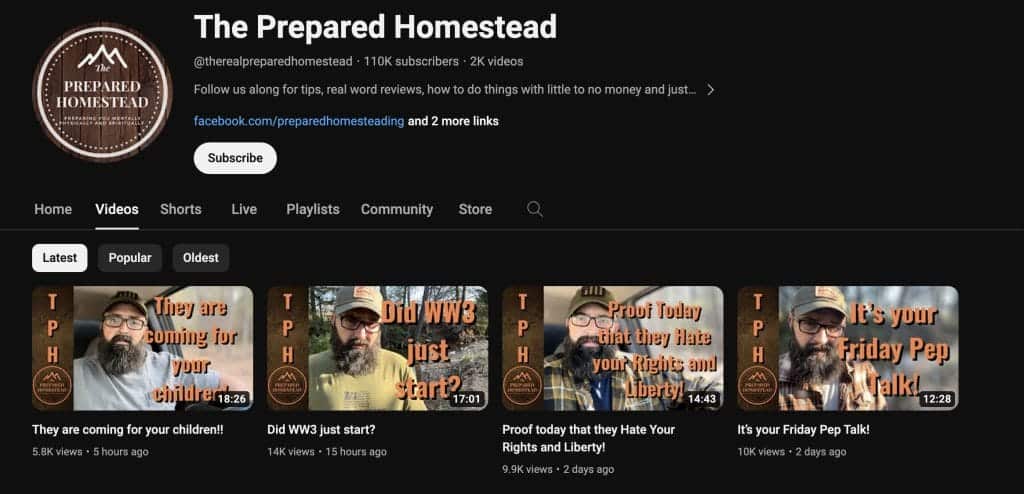 The Red Flags Of The Homestead Influencer